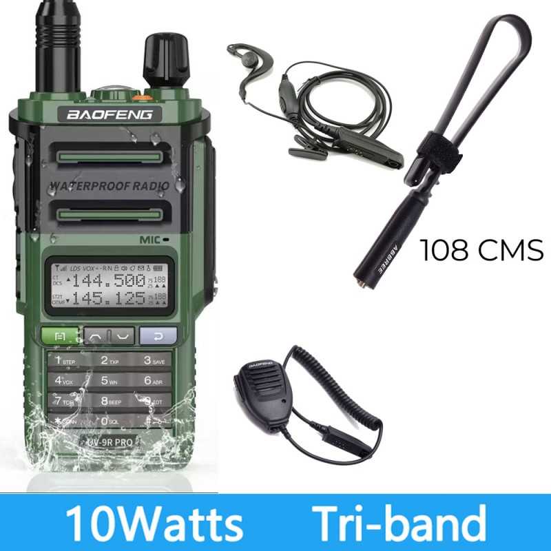 Baofeng UV-9R PRO V2 Tri Power 10w